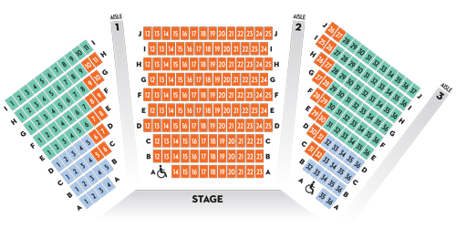 Royal Manitoba Theatre Centre-Seating Maps